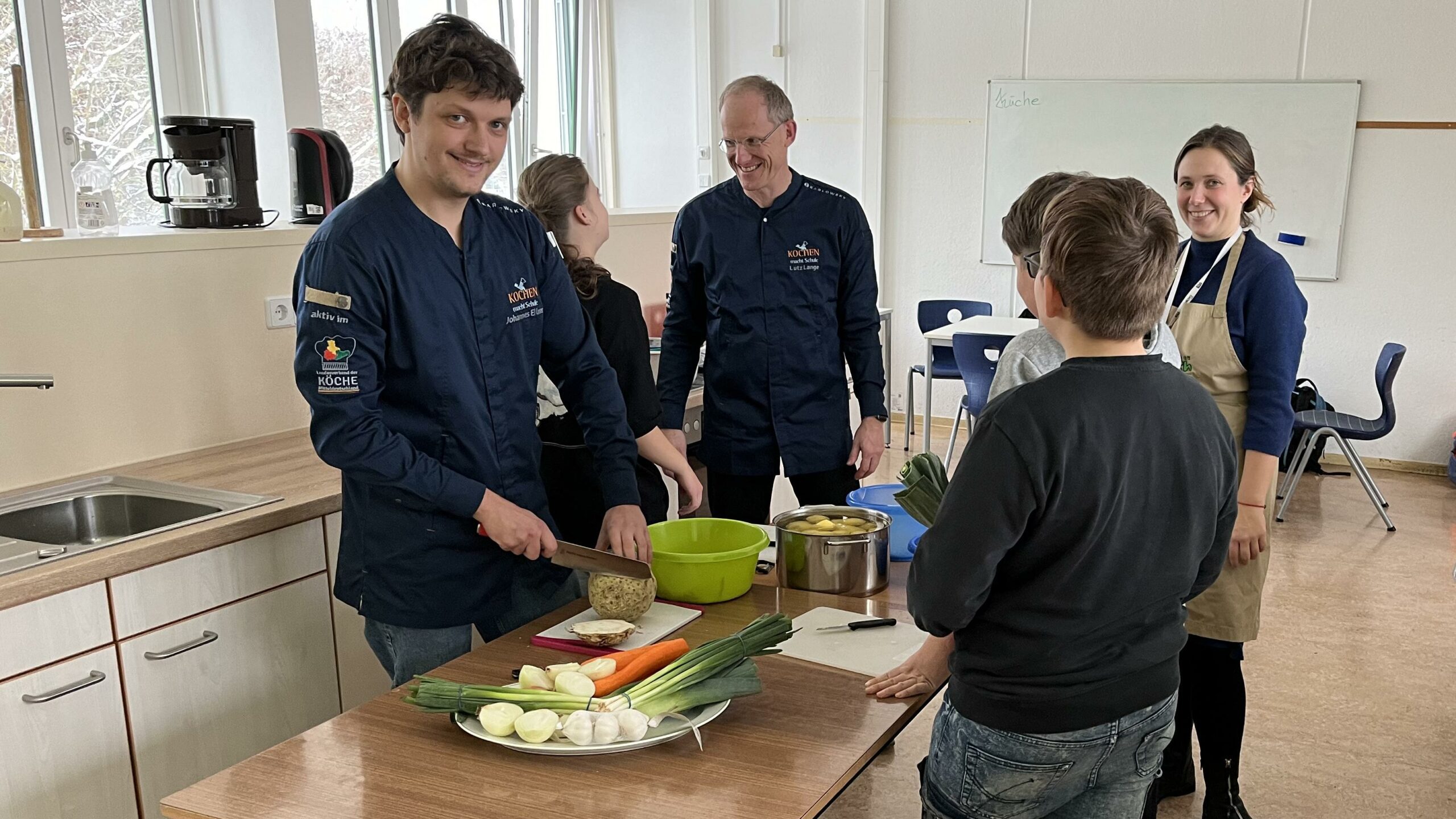 Start der KOCH-AG an der 20. Oberschule Leipzig | kochen-macht-schule.org